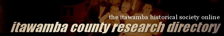 The Itawamba Historical Society Online: Researcher Directory